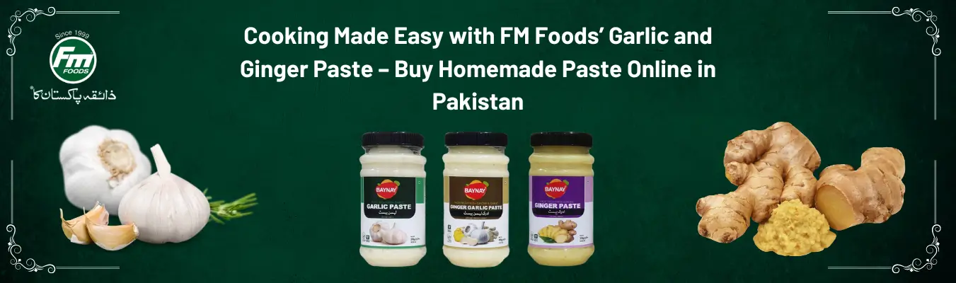 Buy Homemade Paste Online in Pakistan - Garlic & Ginger Paste