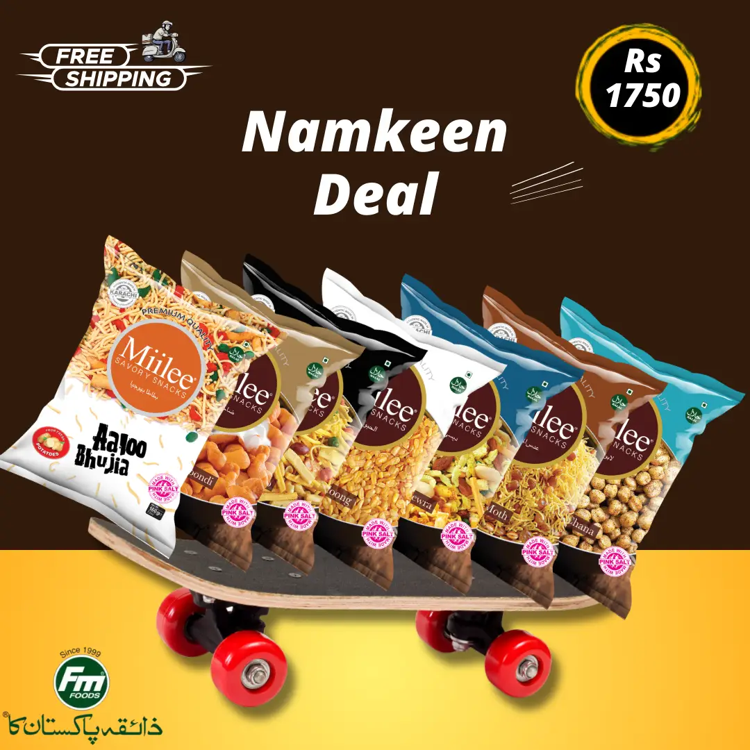 Namkeen Deal – Buy Miilee Snacks Online in Pakistan | FM Foods